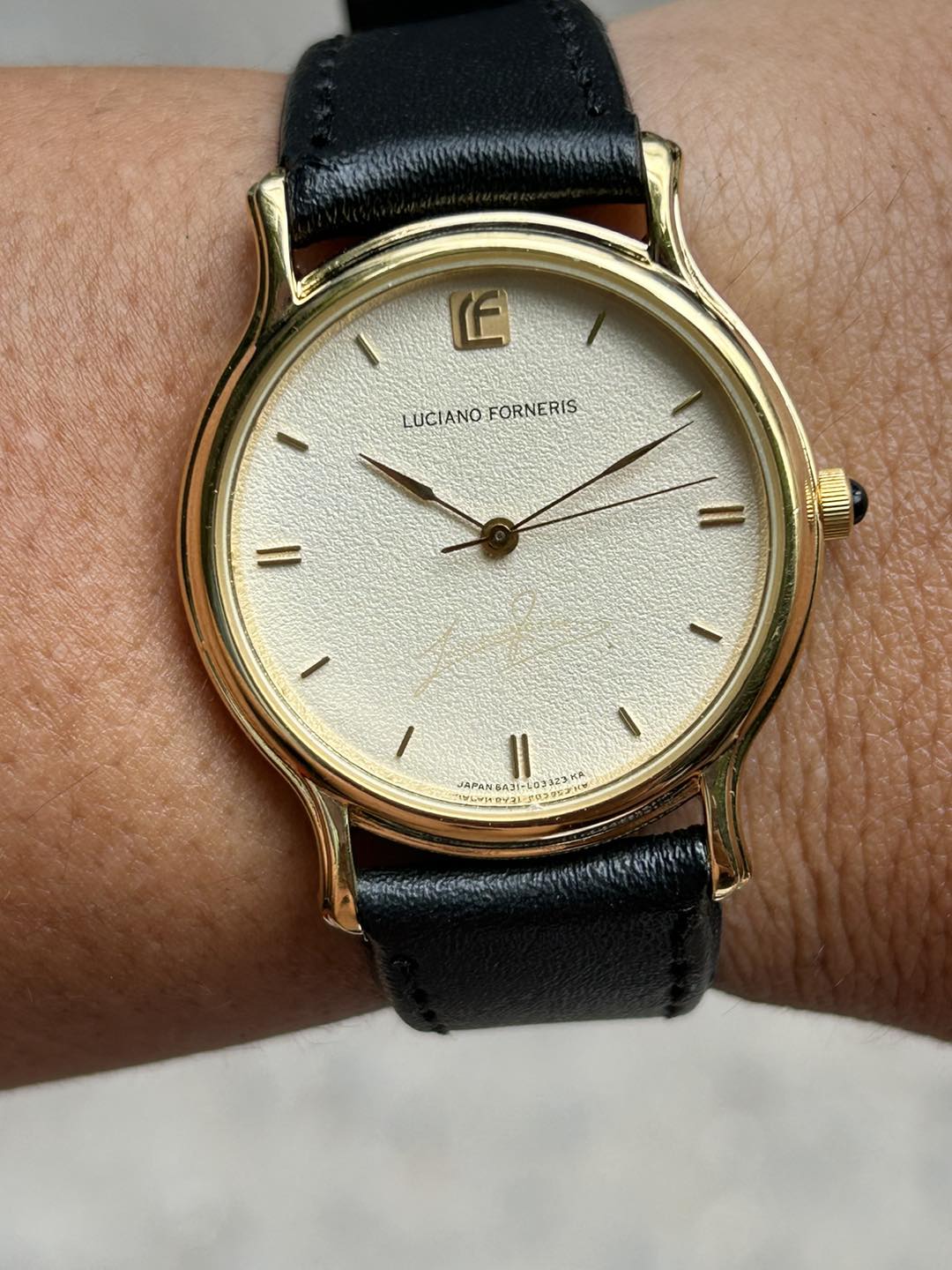 Citizen LUCIANO FORNERIS Quartz watch 6A31-409671 Y0 / case no.8121795, made in Japan . – Long's ...