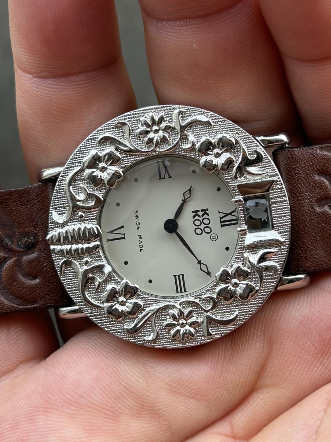 Koo Koo Quartz watch stainless Steel back , Swiss made – Long's Fine ...