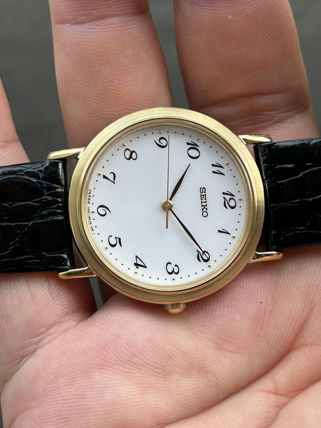 Seiko Mens Quartz Watch 7N01- 0BH0 / case no.900131 , made in Japan ...