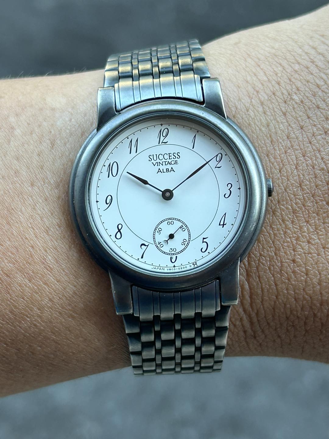 Seiko Success Vintage Alba Quartz Watch V803-0120 /case no.835172 ...