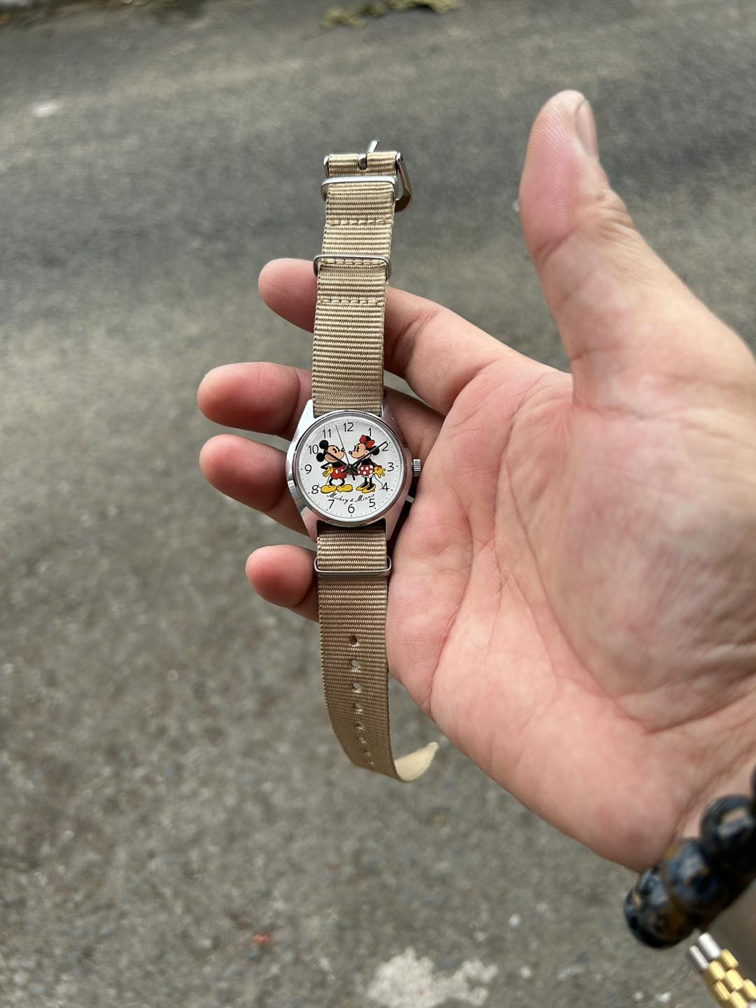 Seiko Tomony manual winding 5000-6030 MGM Mickey & Minnie Vintage watch ...