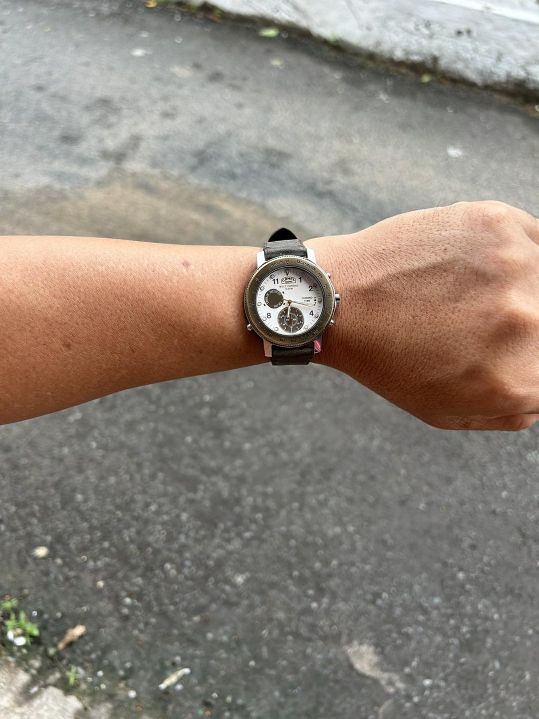 Camel Trophy MULTICHRONO 5 ATM Chrono Time Quartz watch, made in Japan ...