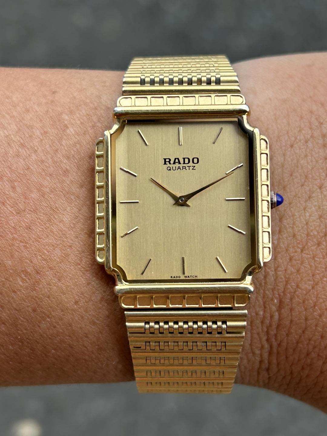 Rado quartz watch 121. 9559.2 / case no.H1040226, Swiss made. – Long's ...