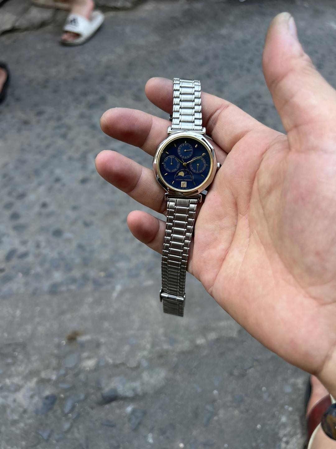 Citizen LUCIANO FORNERIS Moon Phase Quartz 6300-L10811 Y/ case no.451121, made in Japan. – Long ...