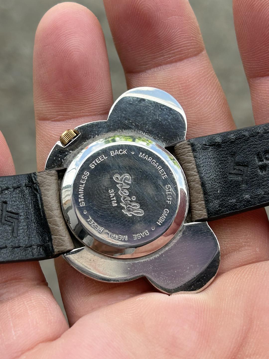 STEFF TEDDYS WATCH Quartz watch stainless Steel back , made in Japan ...