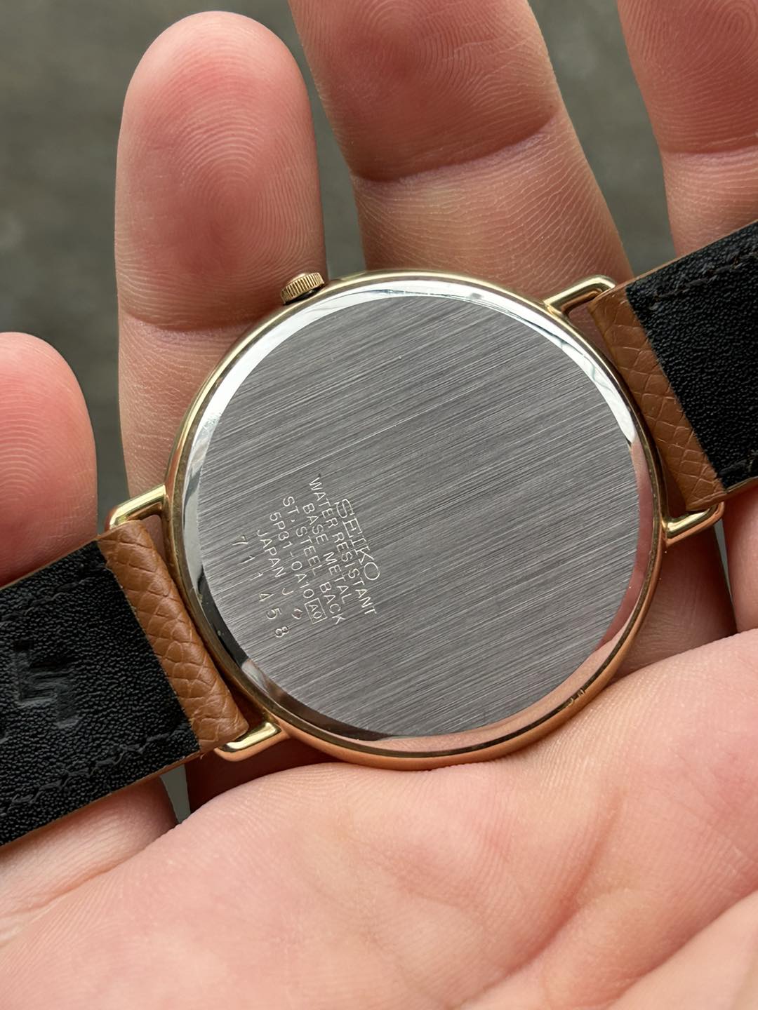 Seiko Avenue Quartz Mens Watch 5P31- 0A10 / case no.711458 , made in ...