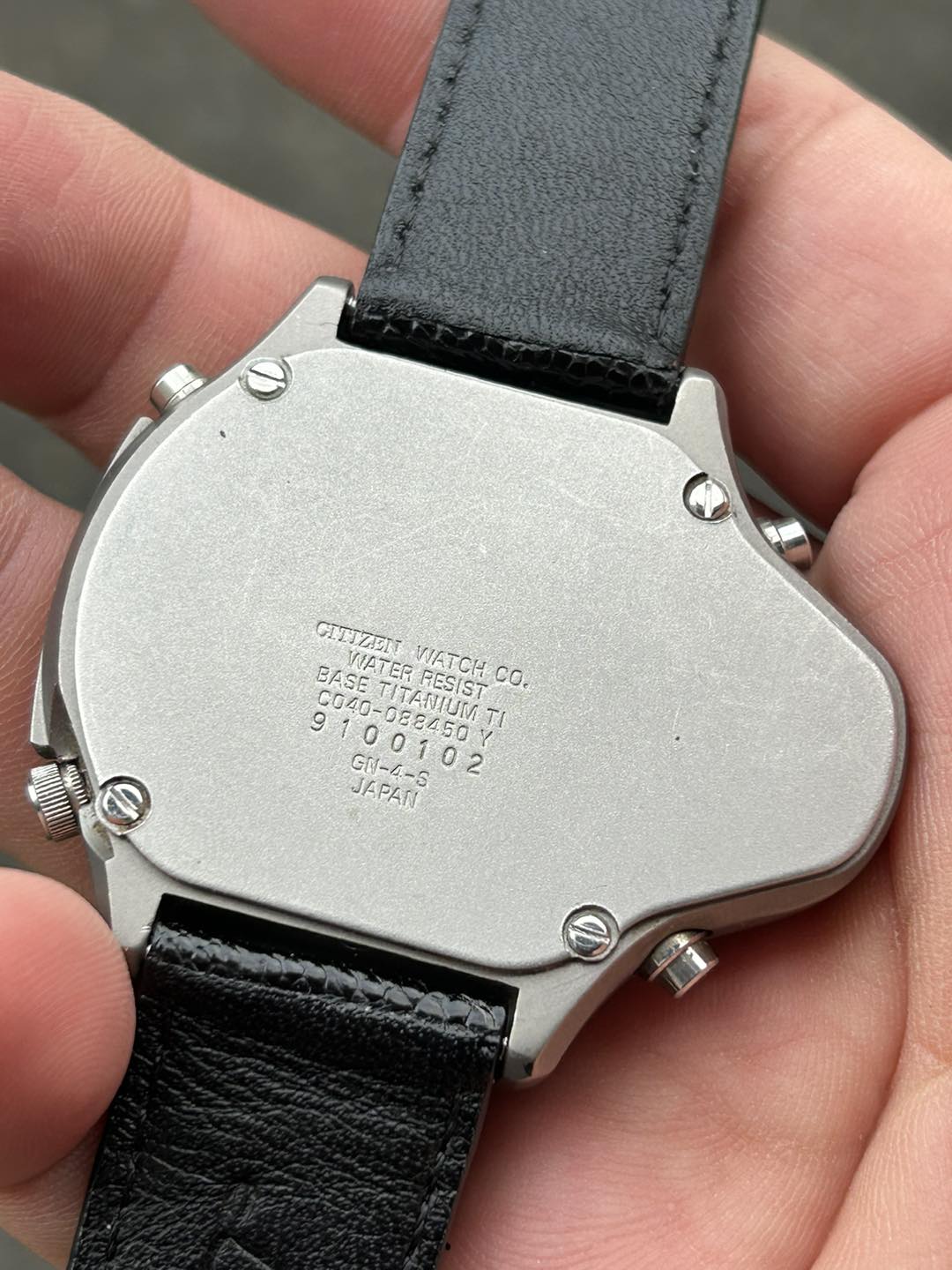 Citizen Digital Altimeter Quartz watch C040-088450 Y/ case no.9100102 ...