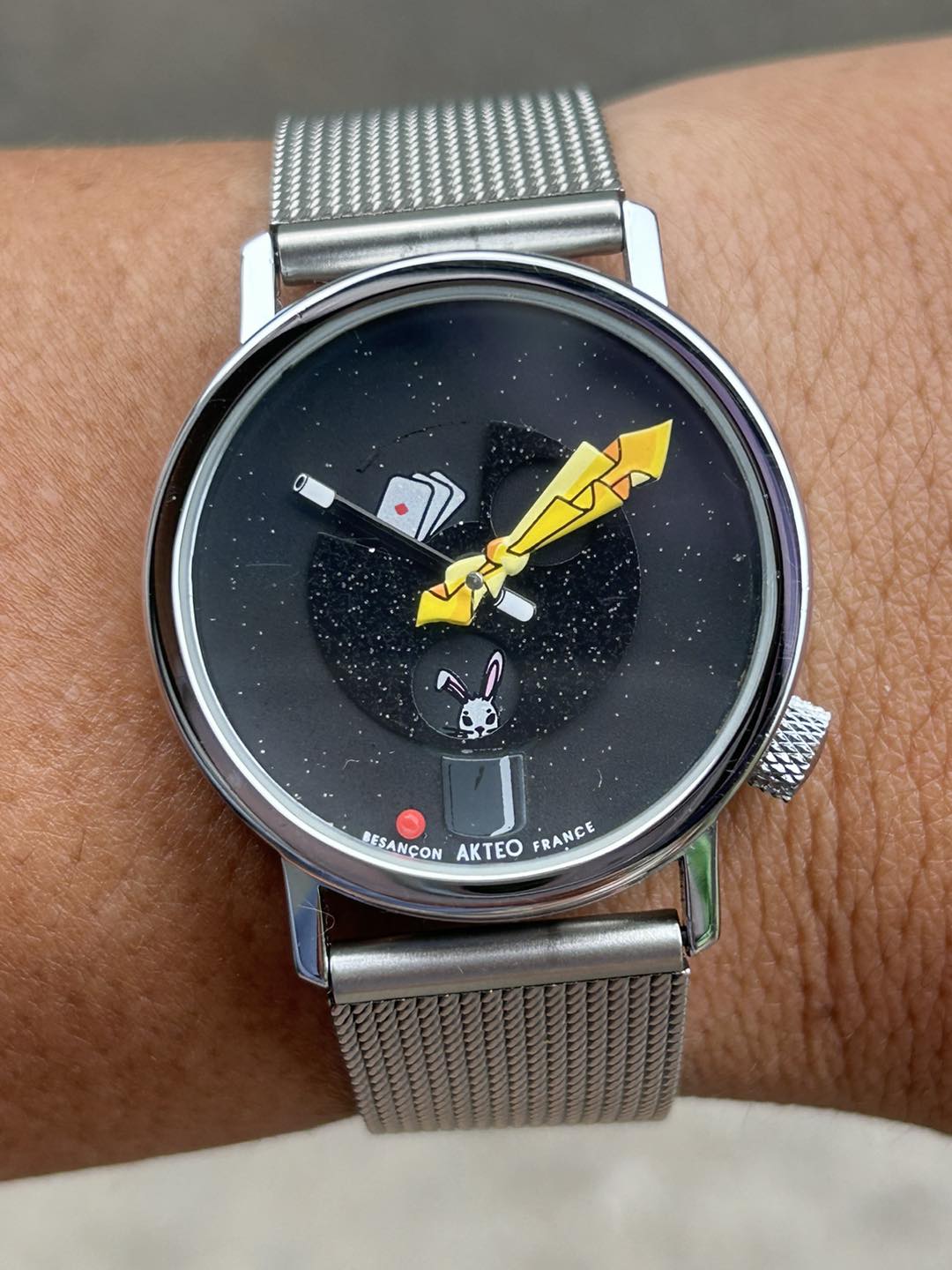 Akteo J-C MARESCHAL DESIGN Quartz Vintage watch , made in France ...
