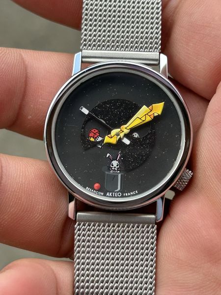 Akteo J-C MARESCHAL DESIGN Quartz Vintage watch , made in France ...