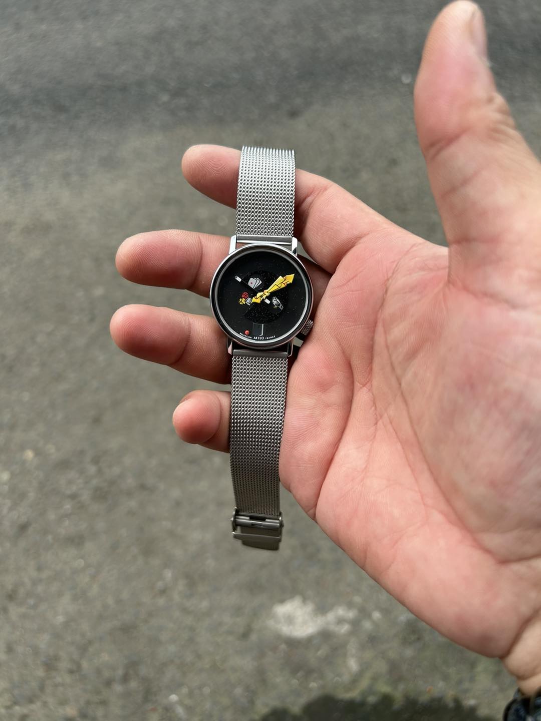 Akteo J-C MARESCHAL DESIGN Quartz Vintage watch , made in France ...
