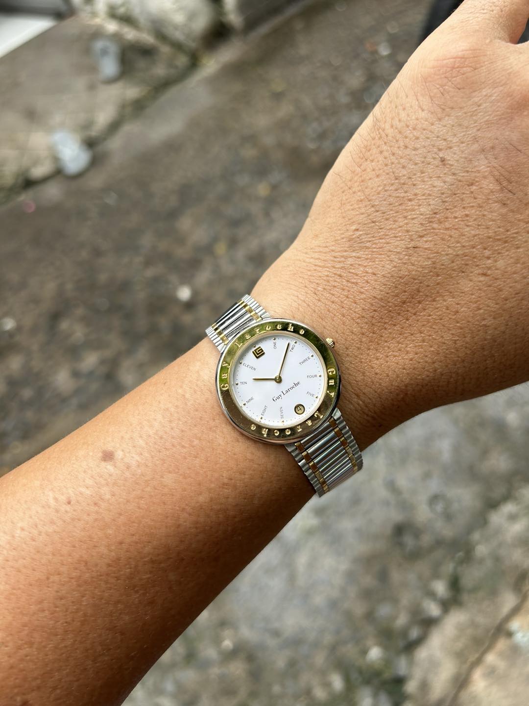 Guy Laroche Quartz Vintage watch 182-0559 , Swiss made . – Long's Fine ...