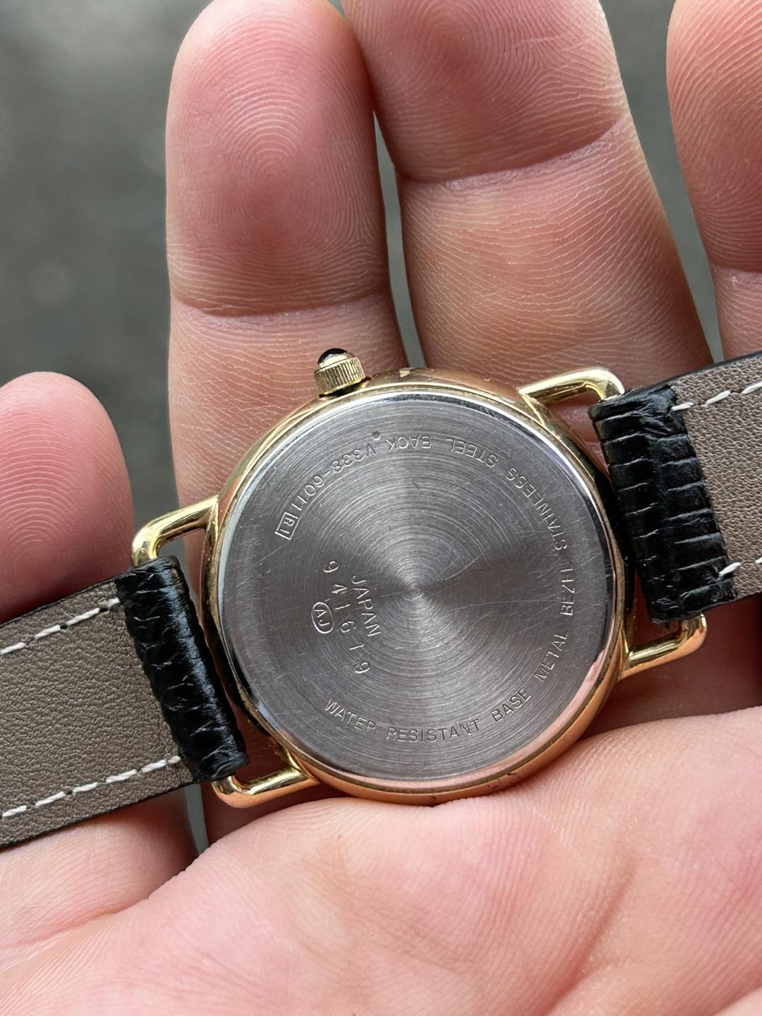 Seiko Success Vintage Alba Moon Phase Quartz V338-6011 / case no.941619 ...