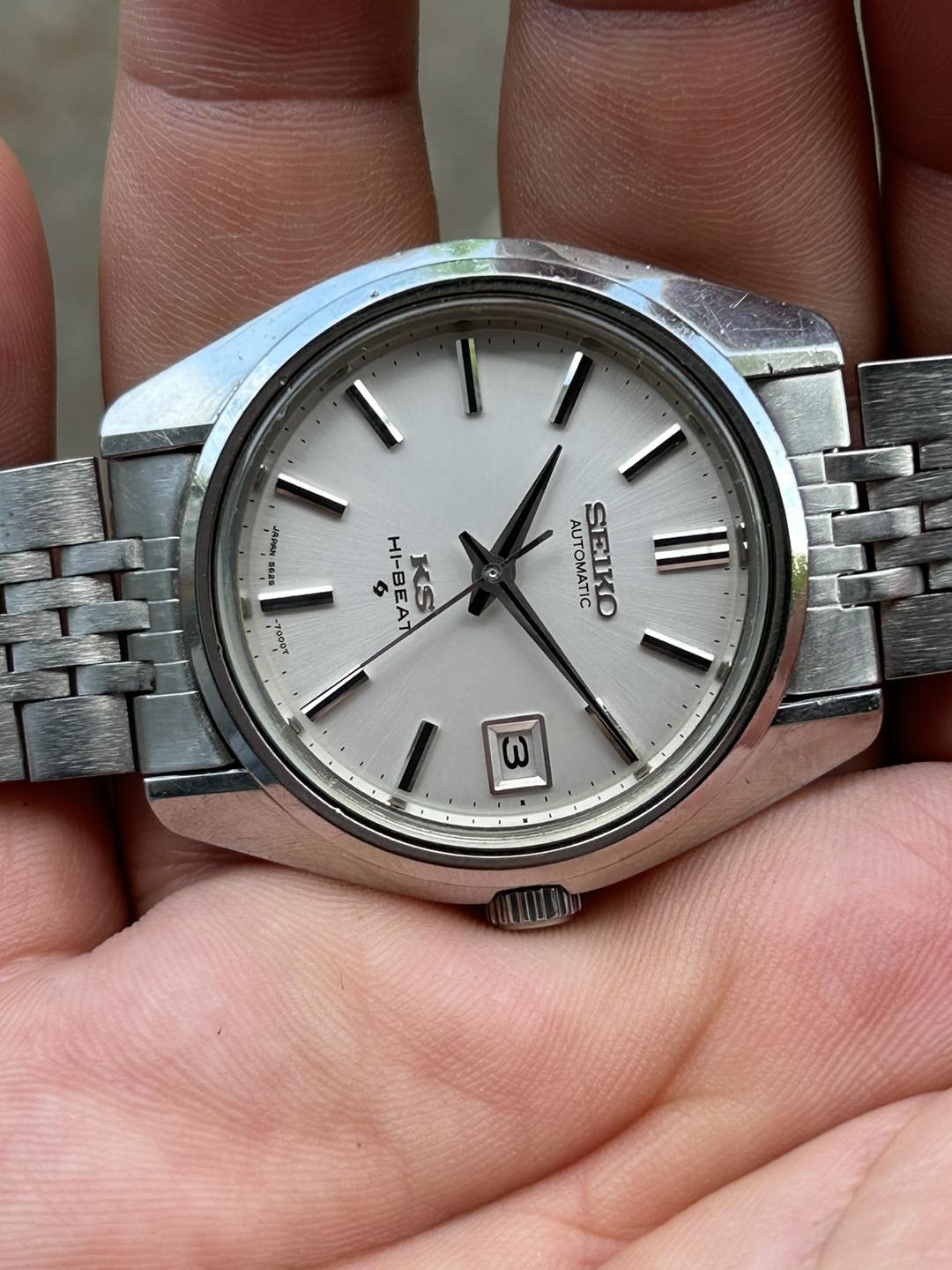 Seiko KS automatic 5625-7000 , hi beat 28800 / case no.150411 , Made in ...