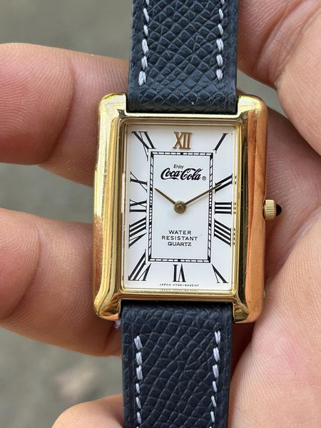 Seiko Coca Cola tank Quartz Watch VT00-5A20 , made in Japan. – Long's ...