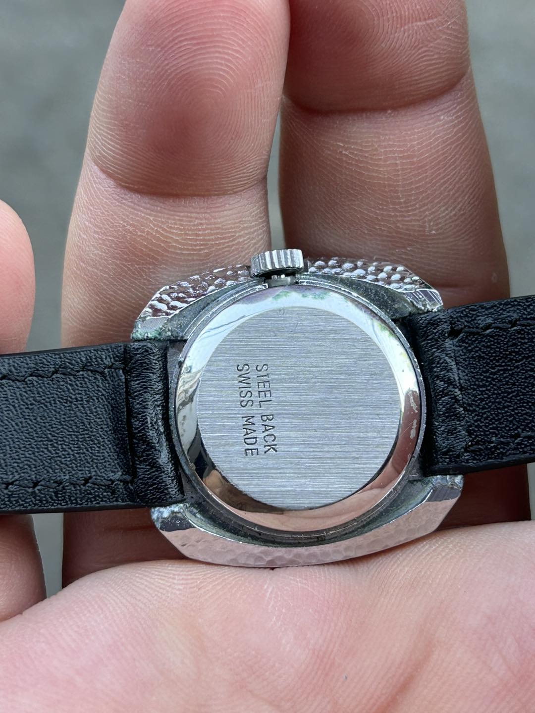 Urban Locarno Lady Jump hour manual winding watch stainless Steel back ...