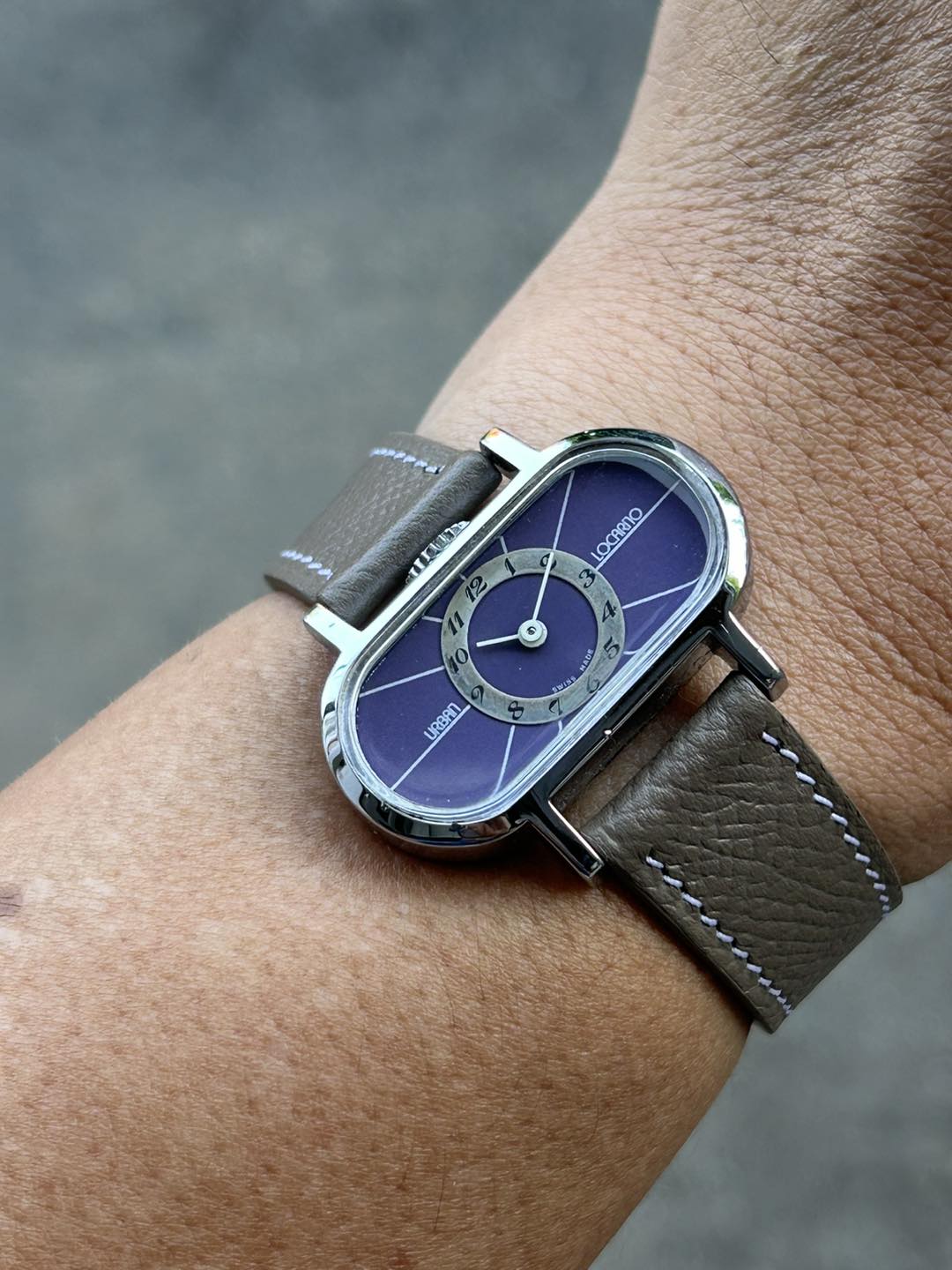 Urban Locarno manual winding Vintage watch stainless Steel back , Swiss ...