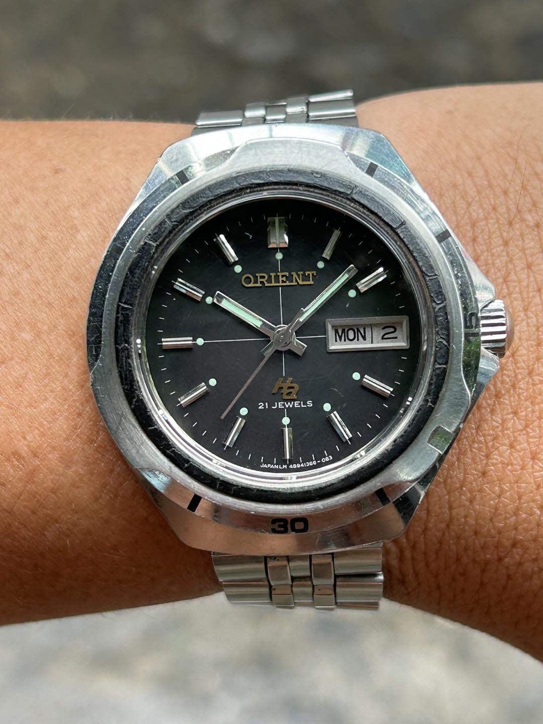 Orient Diver HA Automatic 21 Jewels Y489136-6A , made in Japan. – Long ...