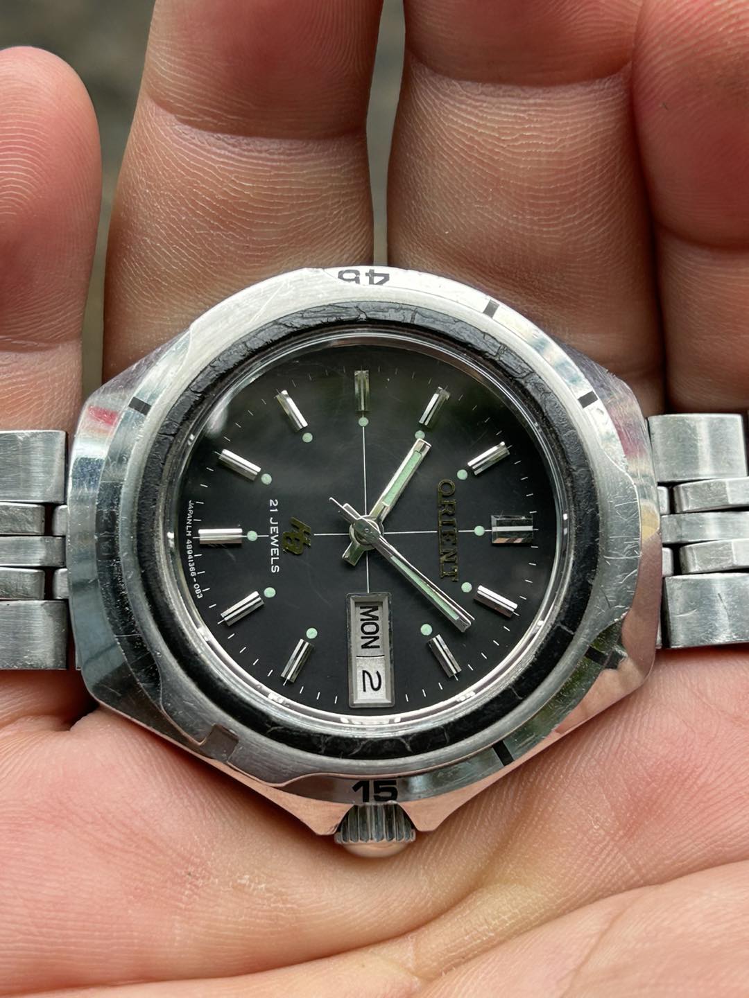 Orient Diver HA Automatic 21 Jewels Y489136-6A , made in Japan. – Long ...