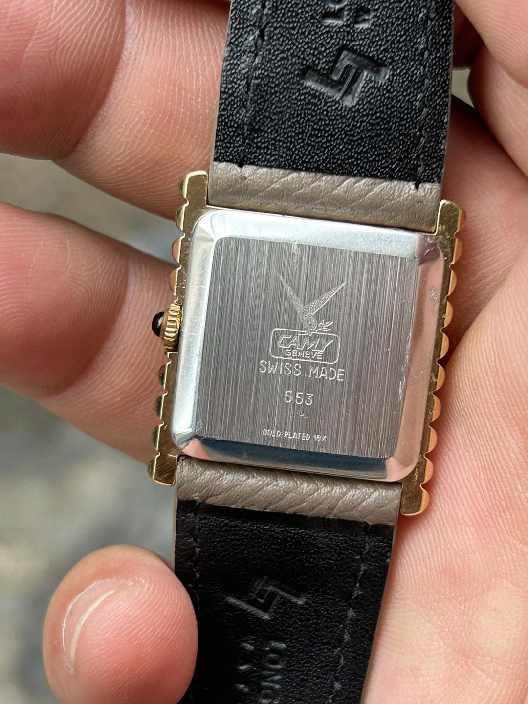 Vintage Camy tank manual winding 17 jewels watch 553, Swiss made ...