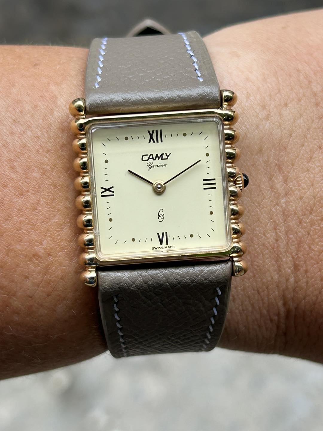 Vintage Camy tank manual winding 17 jewels watch 553, Swiss made ...