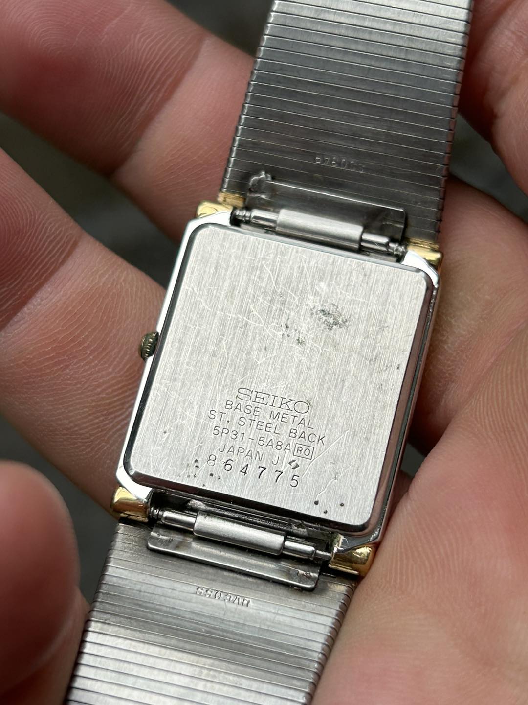 Seiko Quartz Mens Watch 5P31- 5A8A/ 864775, made in Japan. – Long's ...