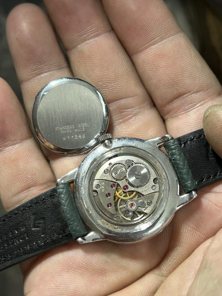 Vulcain manual winding Vintage watch stainless Steel K1128B , Swiss ...
