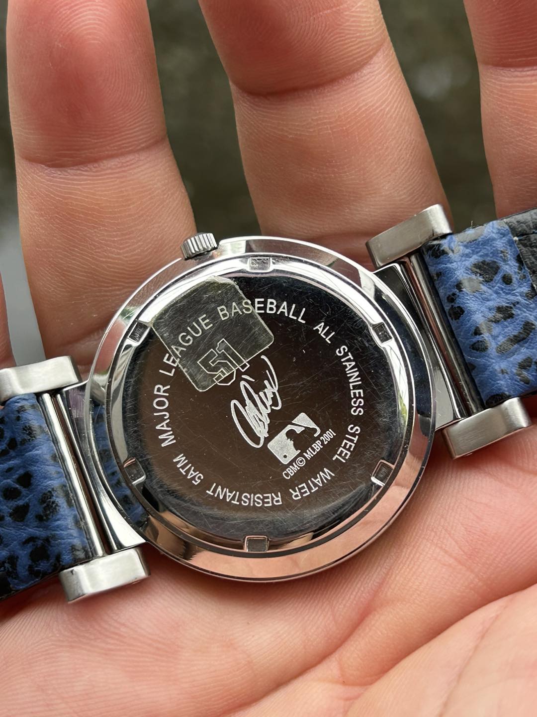 Seattle Mariners Ichiro 51 Major Legue Baseball Quartz Watch, made in ...