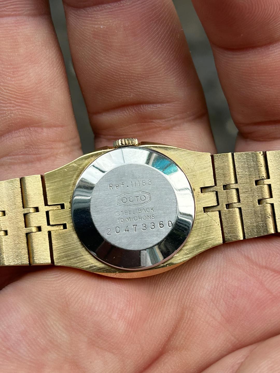Octo Incabloc lady manual winding watch Ref.11188 / case no.20473360 ...