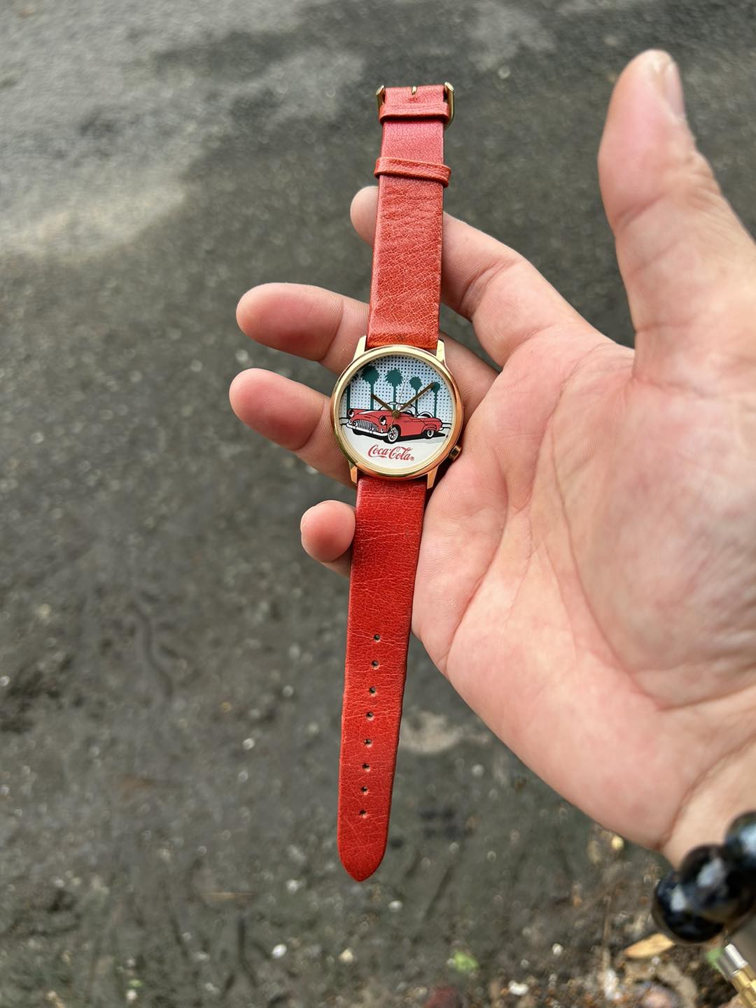 Coca Cola Quartz Watch base metal bezel stainless steel back , made in ...