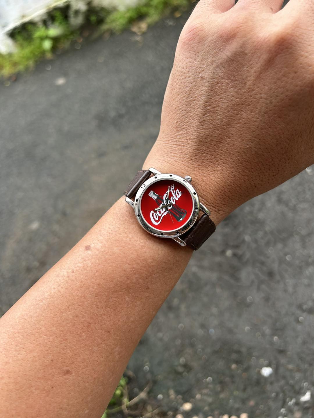 Coca Cola Quartz Watch F17318-11F stainless steel back , made in Japan ...