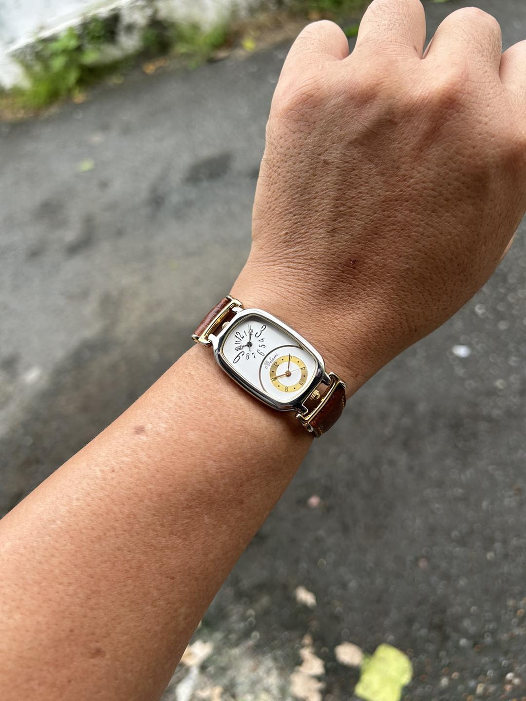 Belami dual time quartz watch BA-831 STAINLESS STEEL BACK , made in ...