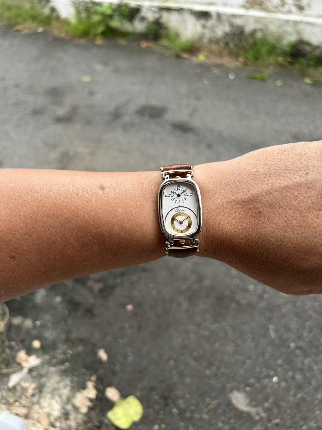 Belami dual time quartz watch BA-831 STAINLESS STEEL BACK , made in ...