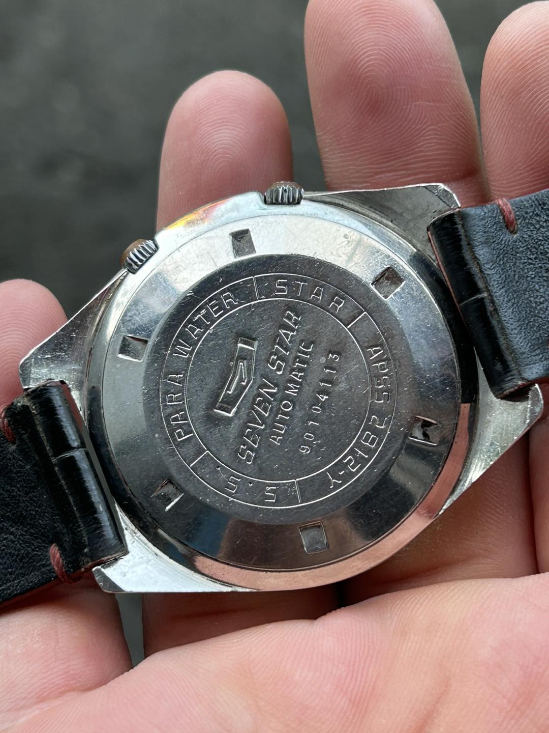 Citizen Seven Star para 100m water 21 jewels automatic APSS-2812-Y / case no.90104113 , made in ...