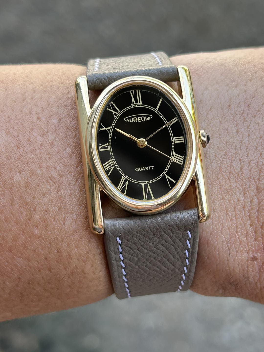Aureole Quartz watch SW-H273 BASE METAL STAINLESS STEEL BACK / case no ...