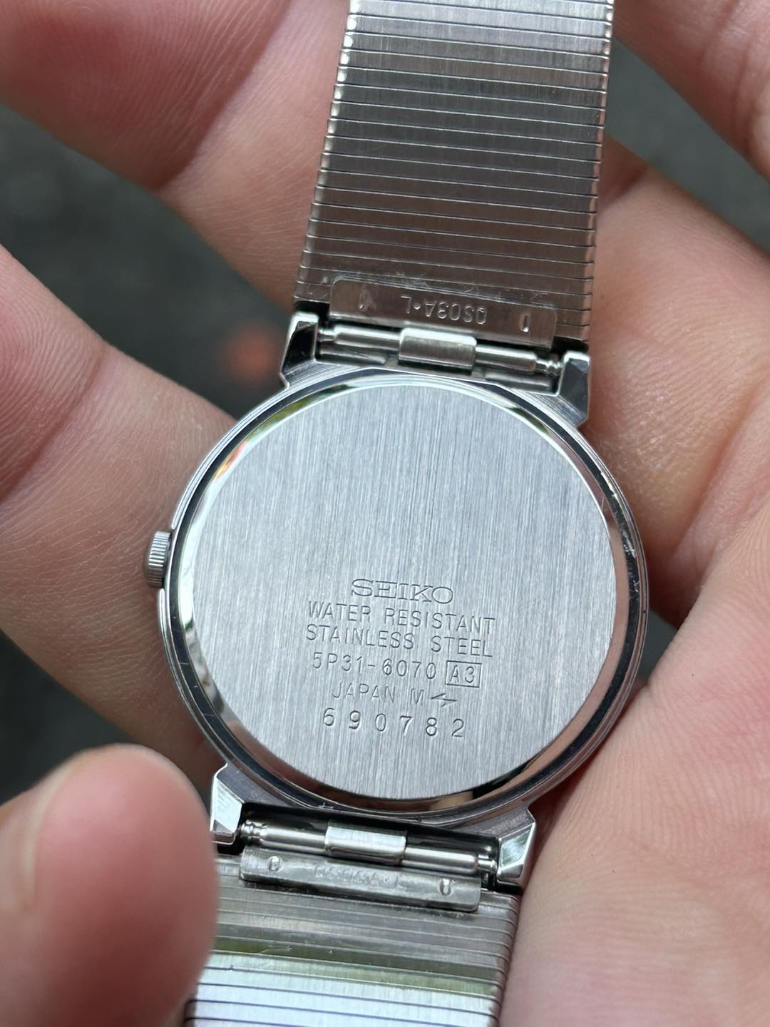 Seiko Mens Quartz Watch 5P31- 6070, made in Japan/ case no.630782 ...