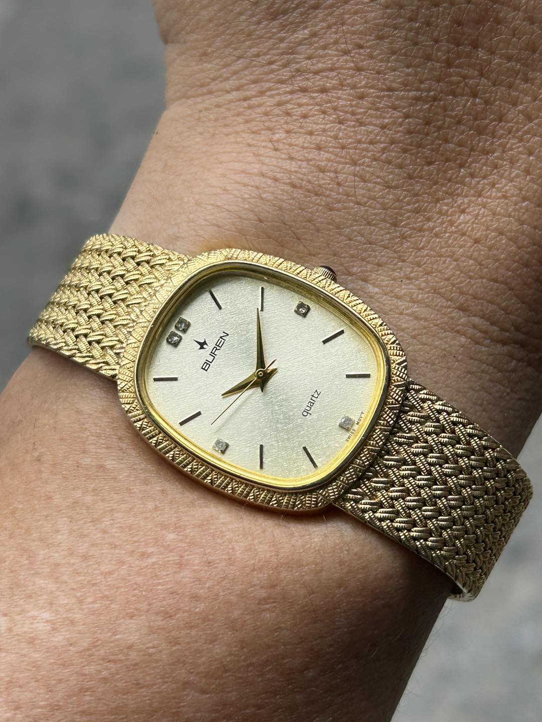 Buren quartz watch YE5539-30 , Swiss made. – Long's Fine Watches