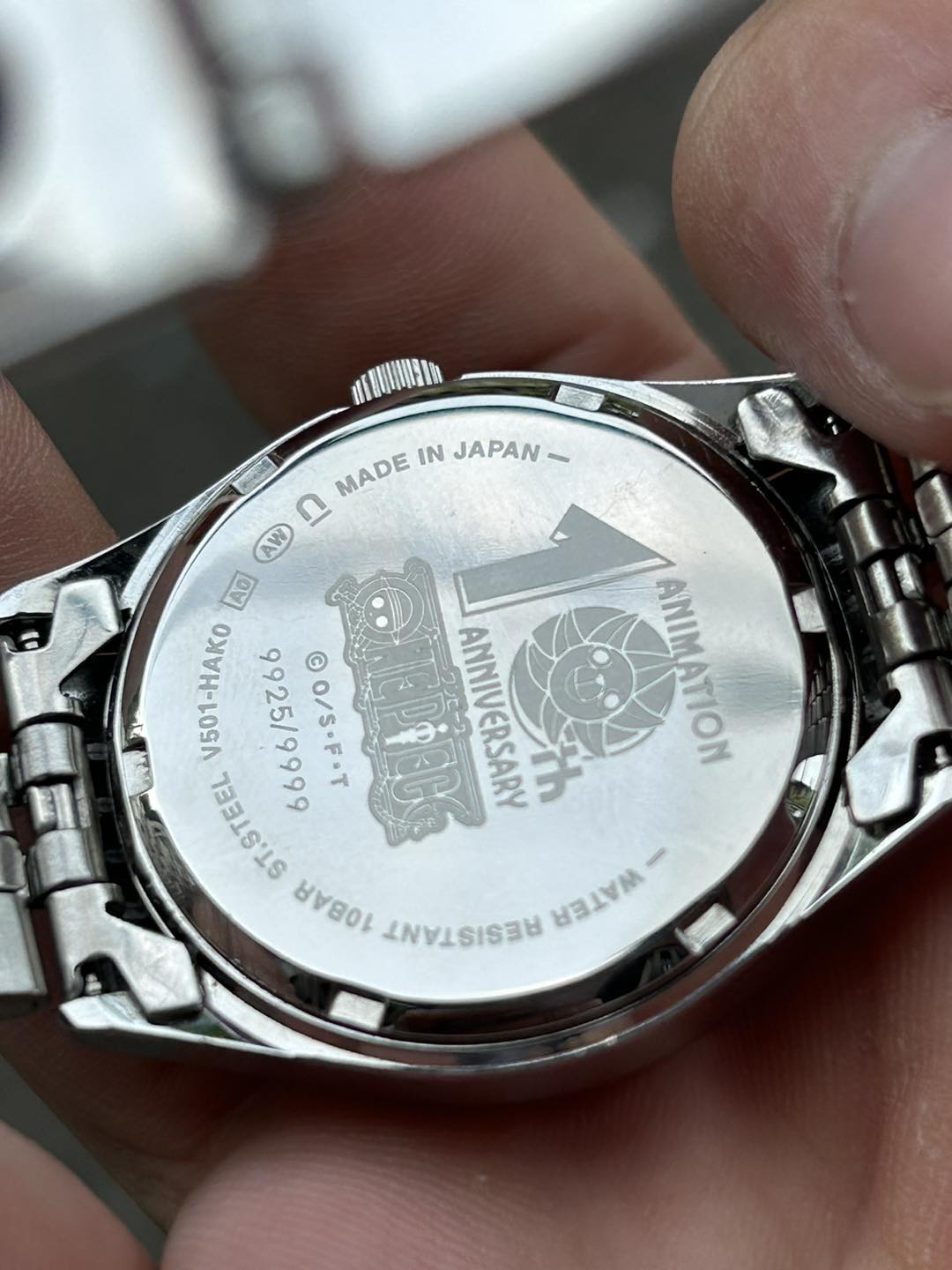 One Piece 10th Anniversary Quartz watch stainless Steel V501-HAP0 ...