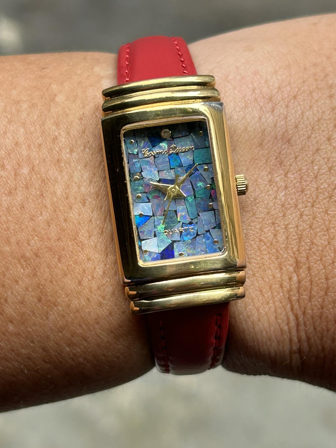 Cosmo Queen lady quartz watch stainless steel back , made in Japan ...