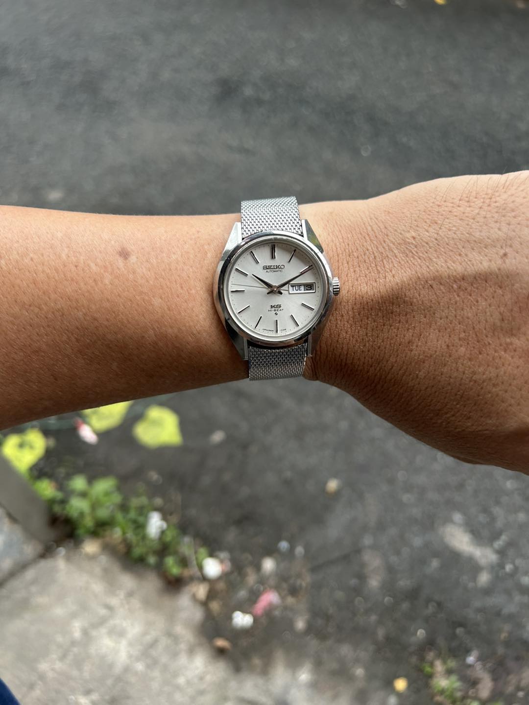 Seiko KS automatic watch 5626-7113 day date,hi beat 28800 / case no ...