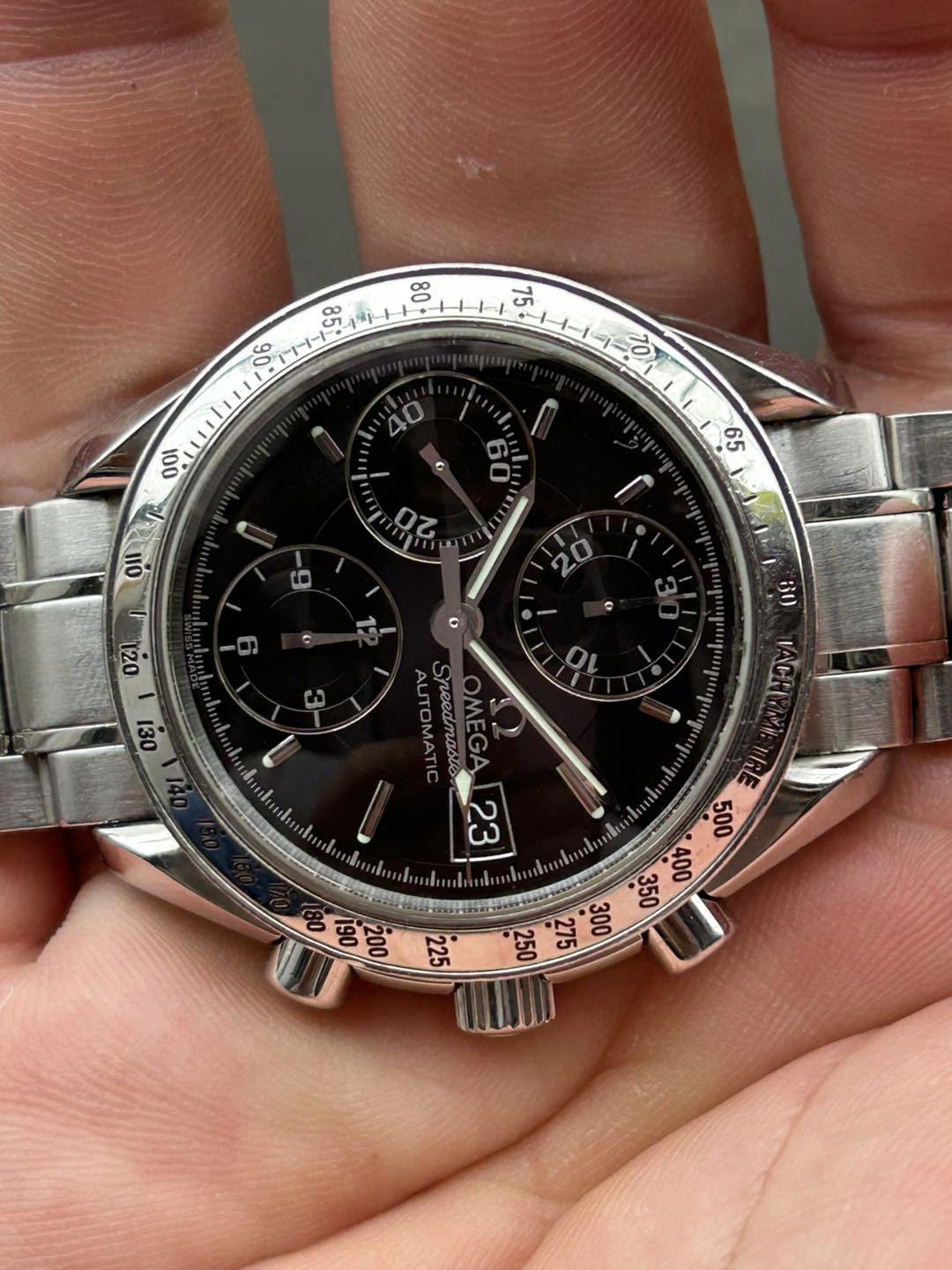 Omega Speedmaster automatic Cal.1152 Ref.3513.50 / case no.56645145, Swiss made. – Long's Fine ...