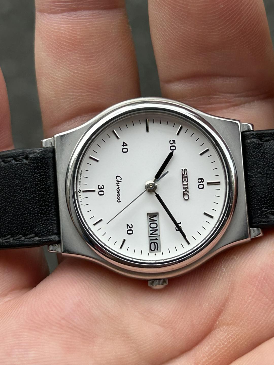 Seiko Chronos Quartz watch 8123-6380/ case no.500745 , made in Japan ...