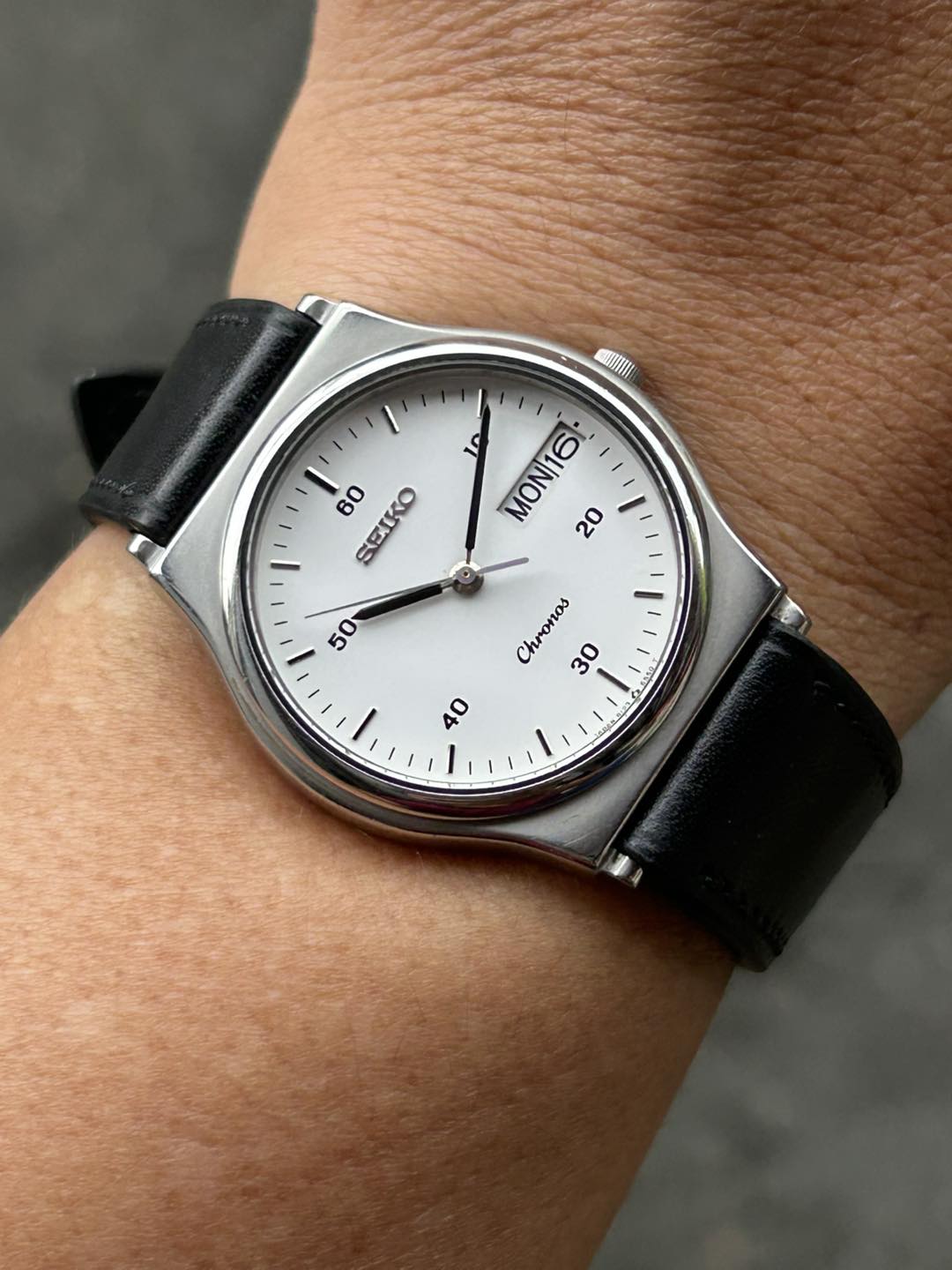 Seiko Chronos Quartz watch 8123-6380/ case no.500745 , made in Japan ...