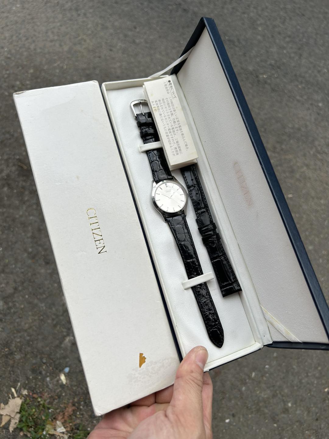 Authentic Exceed Citizen Quartz watch 8020-H17842 TA / case no.070074 ...