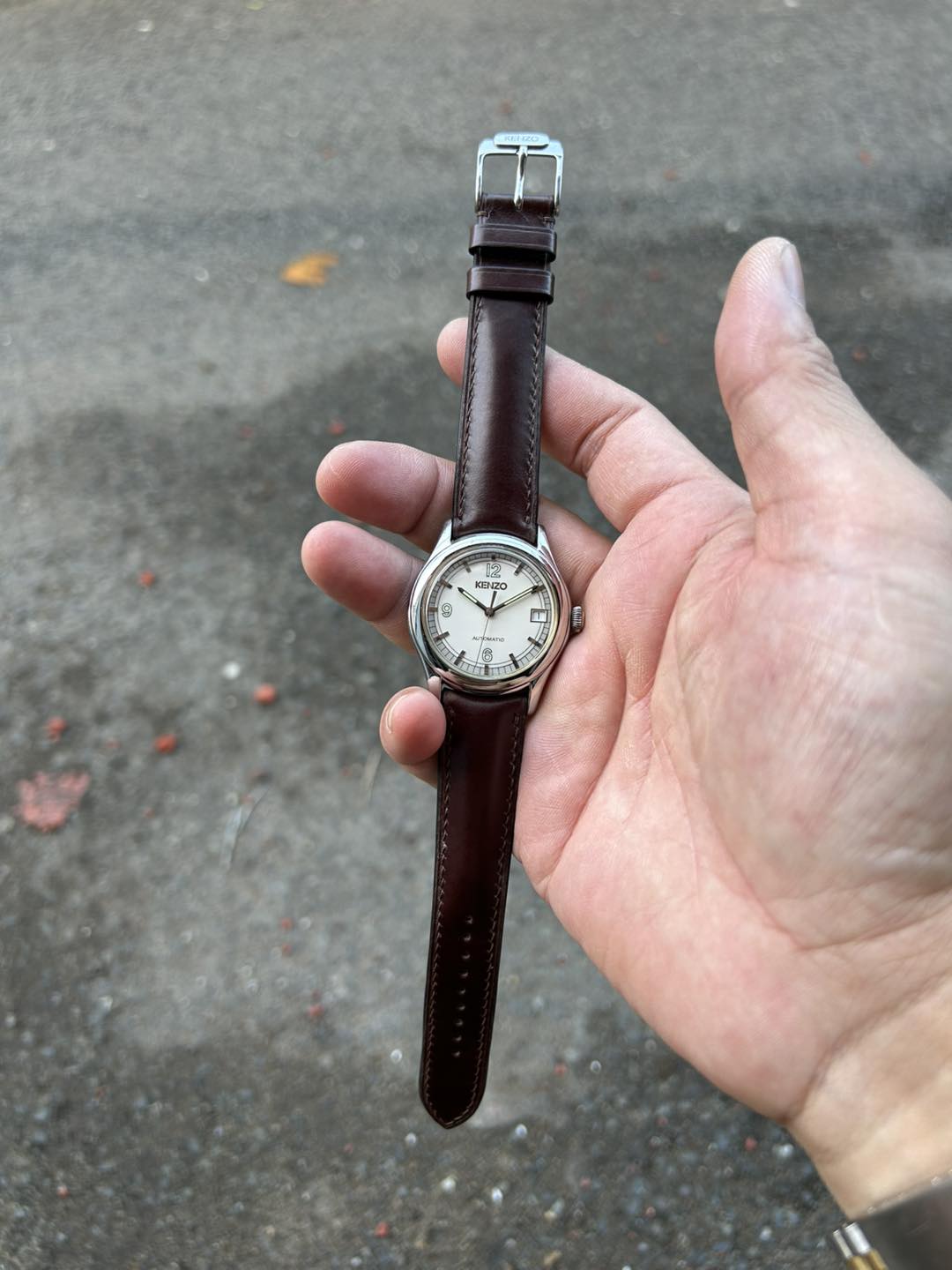 Kenzo automatic watch KN-2031 / case no.0669, Swiss made. – Long's Fine ...