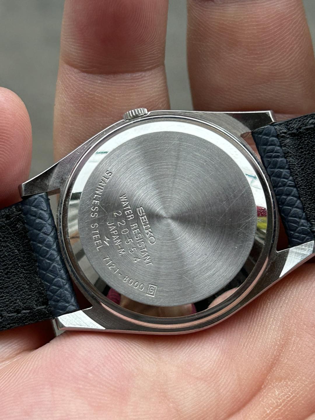 Vintage Men’s Seiko Watch Silver 7121-8000 Quartz/ case no.220554 ...
