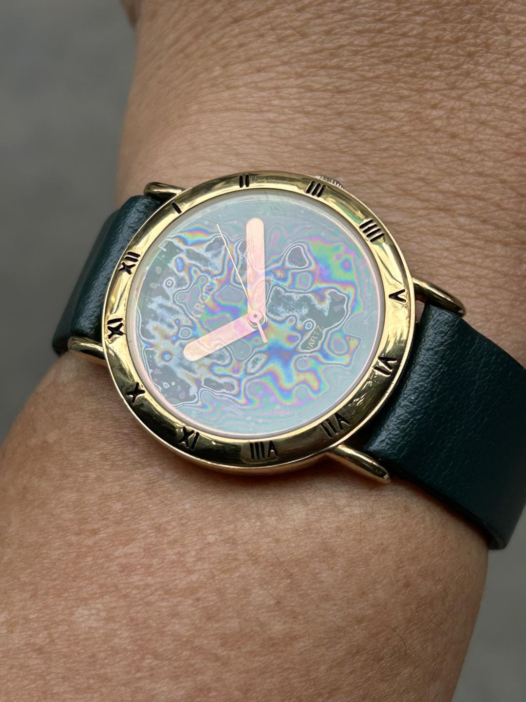 Krone quartz watch stainless steel back. – Long's Fine Watches