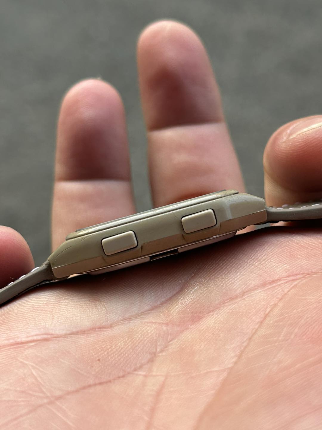 Vintage Citizen ADEC Alarm Chronograph 9568-392701 digital quartz watch ...