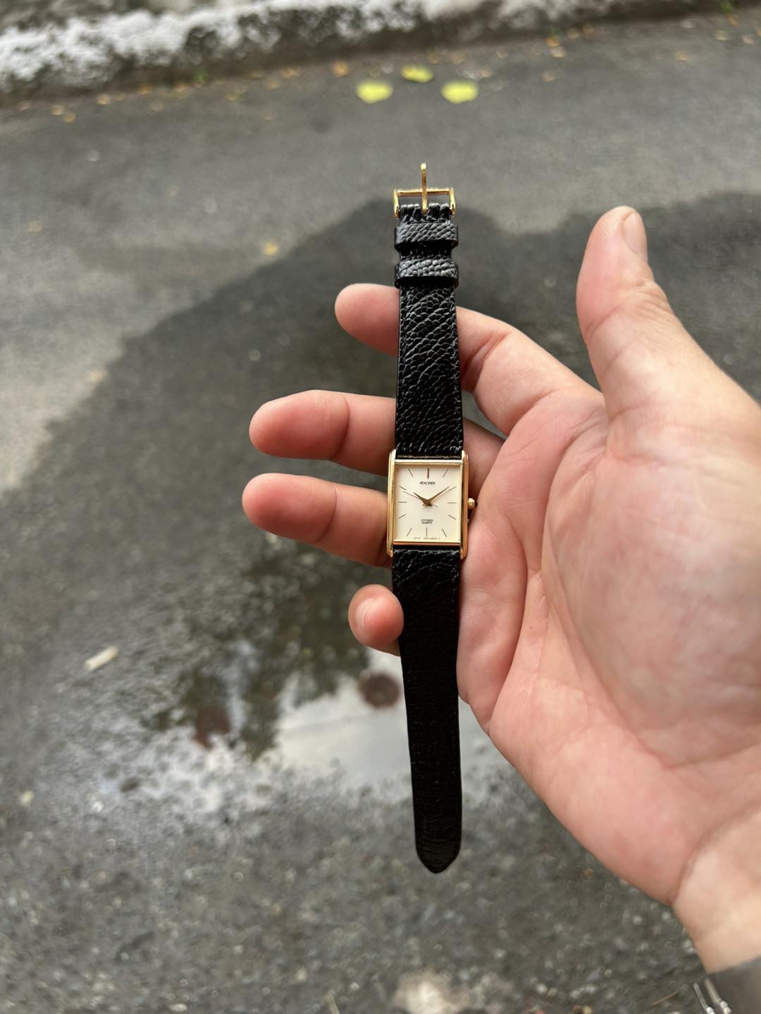 Citizen Exceed Tank quartz watch 2930-291531 S/ case no.7020175, made ...