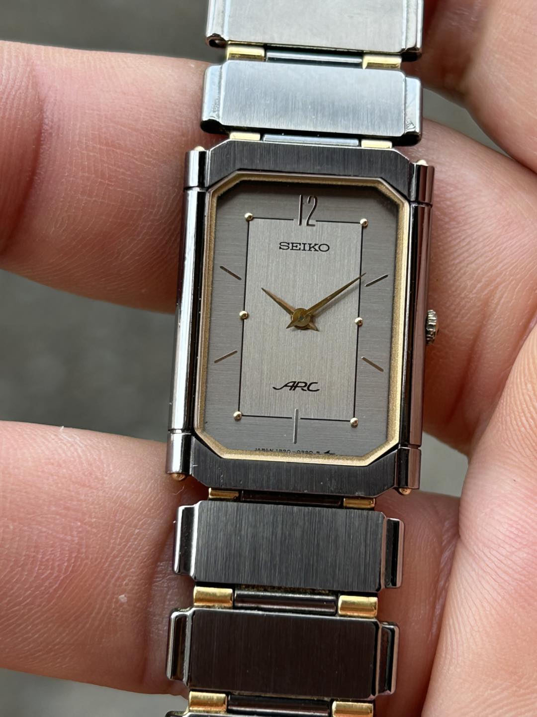 Seiko Quartz ARC 1220-5210 Man watch/ case no.5N0256, made in Japan ...