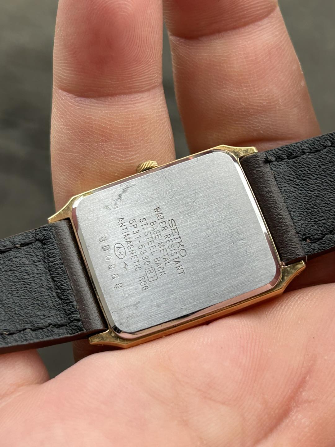 Seiko Mens Quartz Watch 5P31- 5330/ case no.9D0868 , made in Japan ...